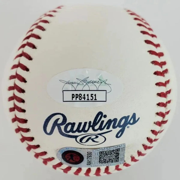 Ronald Acuna Jr. Signed 150th Anniversary OML Baseball (JSA & USA SM ...