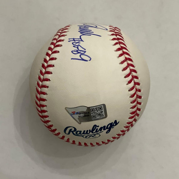 Johnny Bench Autographed Baseball with "HOF 89" Inscription (Fanatics ...