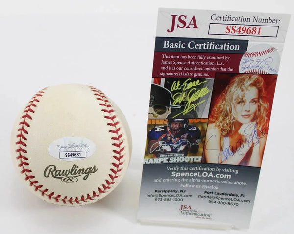 Jay Payton Signed 2000 World Series OML Baseball (JSA COA) – GSSM