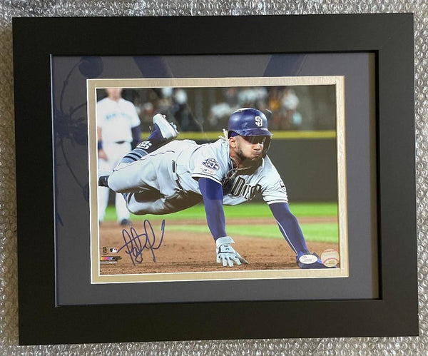 Fernando Tatis Jr. Rookie Season Signed Padres Framed Photo Display (J – GSSM