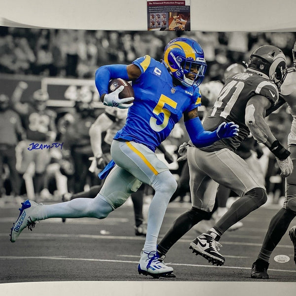 Jalen Ramsey Signed Los Angeles Rams 16x20 Photo (JSA) – GSSM