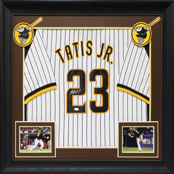 Fernando Tatis Jr. Signed & Framed San Diego Padres Jersey (JSA COA) – GSSM